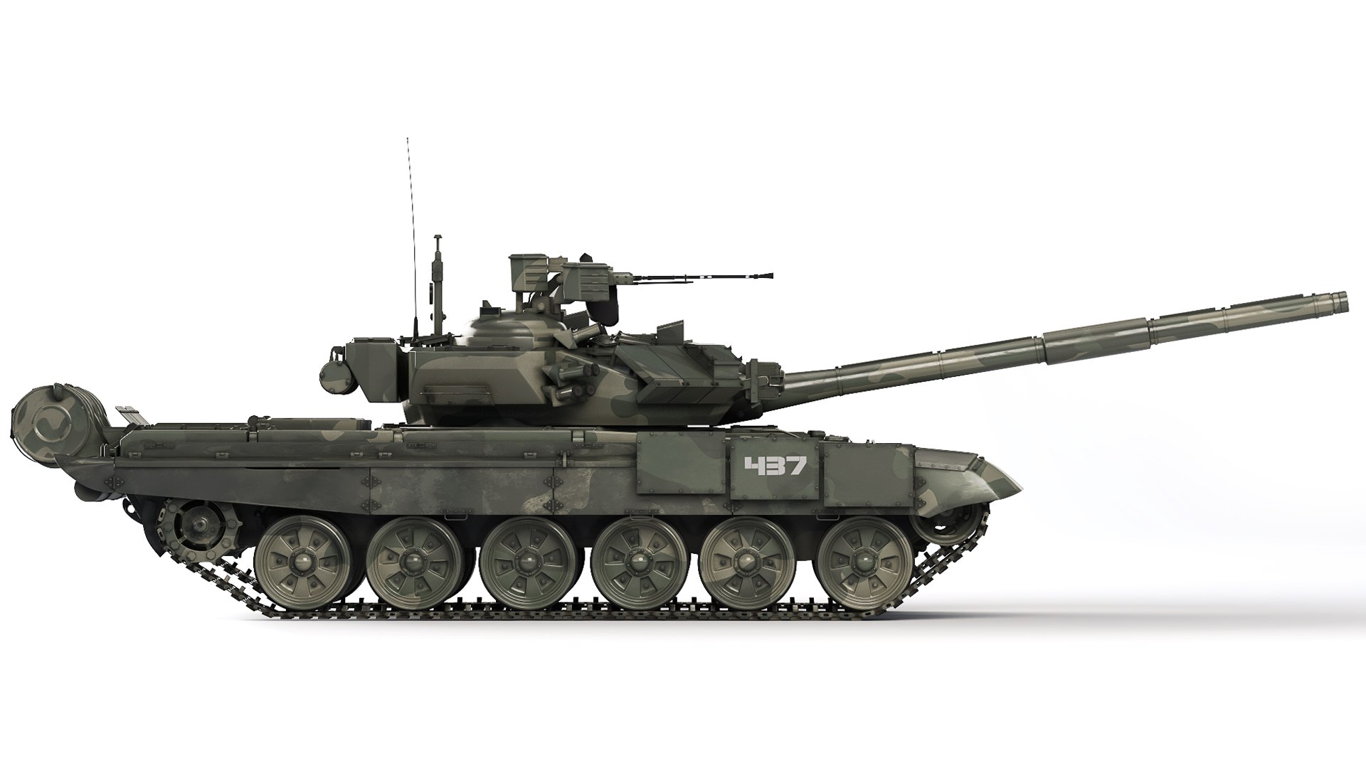3D Tank T-90A 2010 - TurboSquid 2026788
