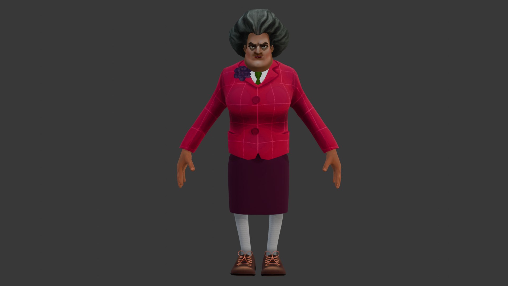 Scary Teacher 3D Model - TurboSquid 2257851