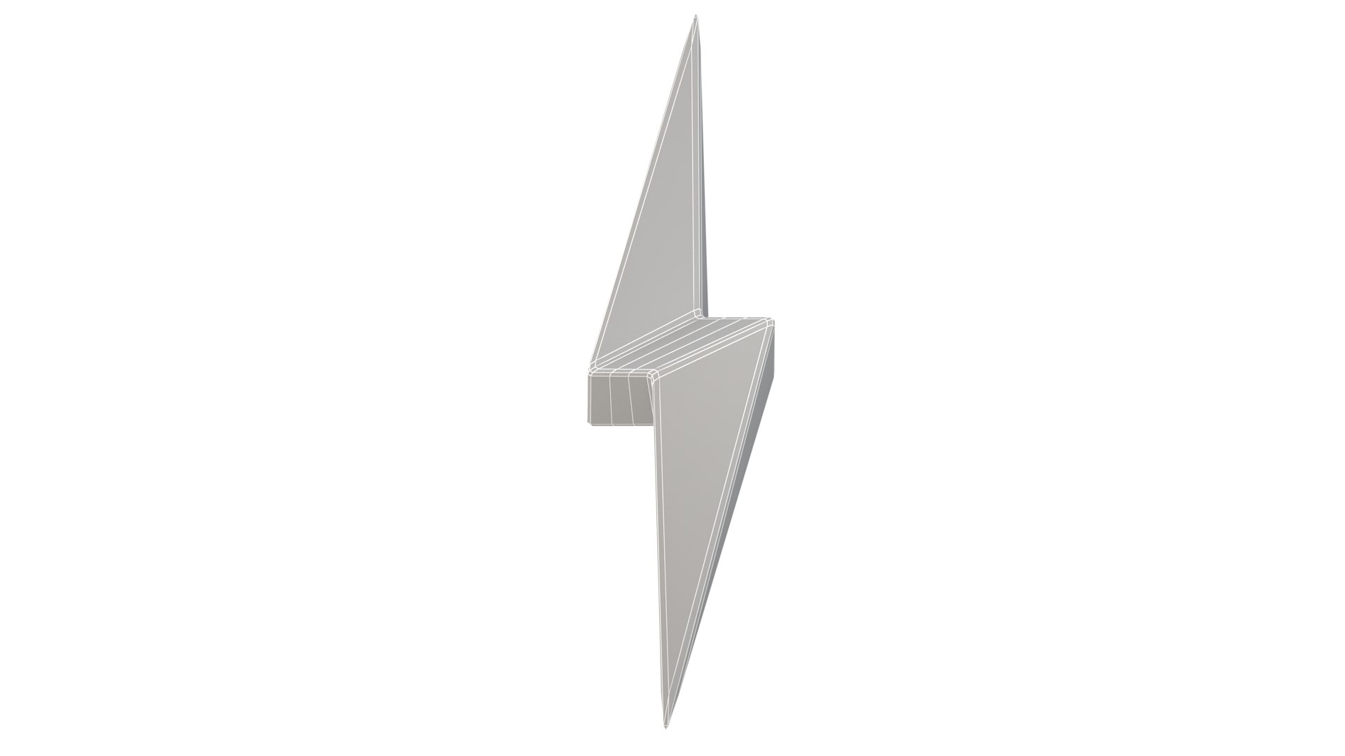 Lightning Symbol 3D Model - TurboSquid 1713561