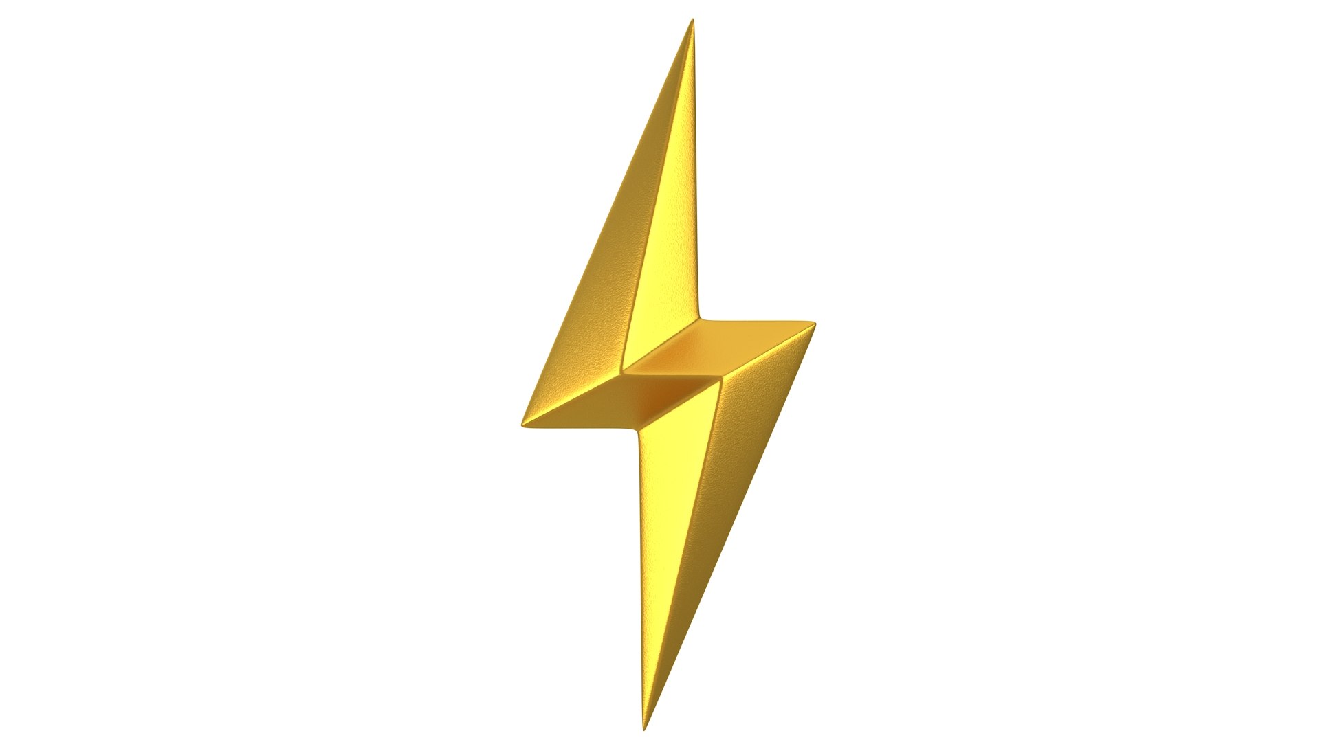 Lightning Symbol 3D Model - TurboSquid 1713561