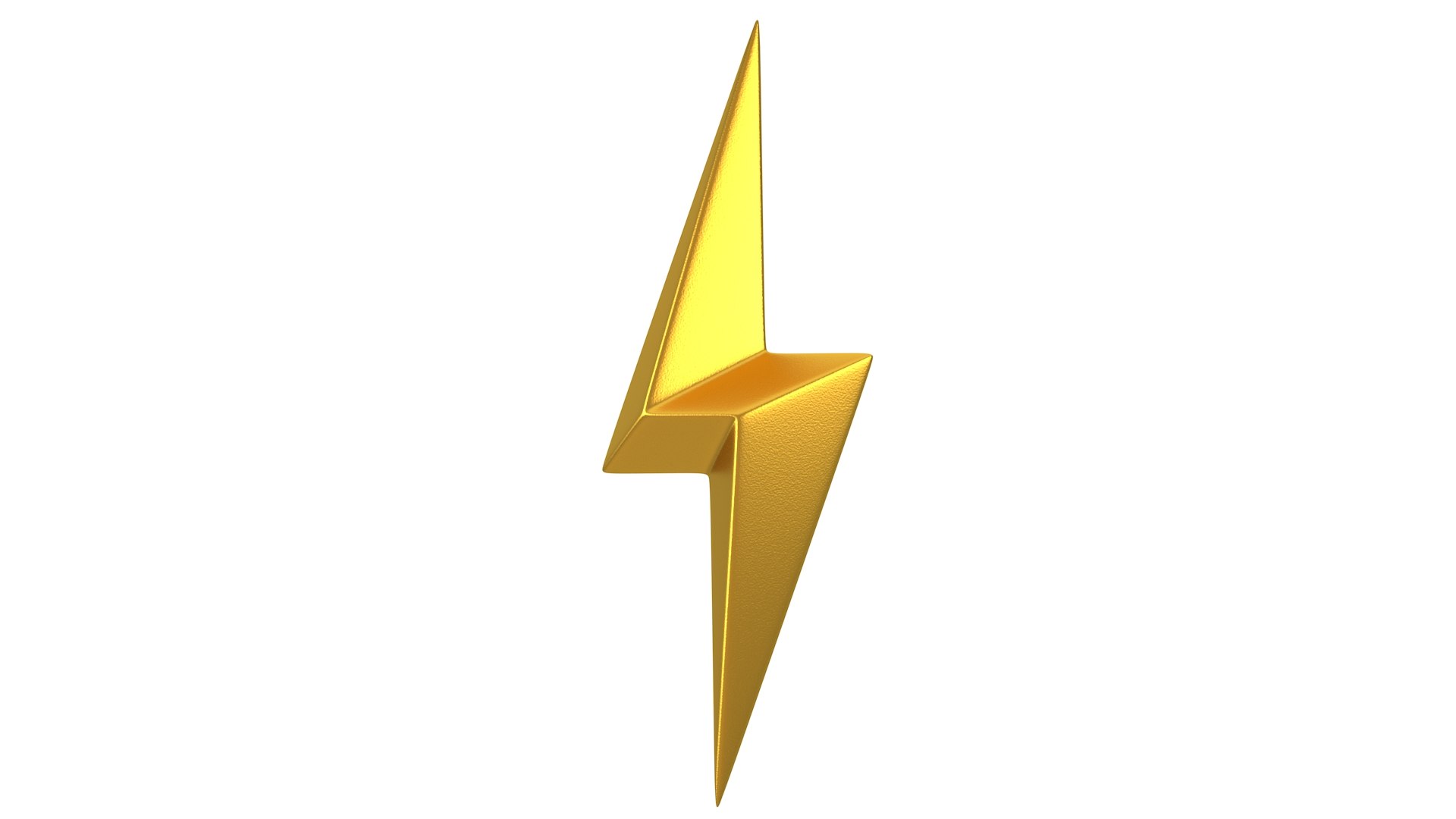 Lightning Symbol 3D Model - TurboSquid 1713561