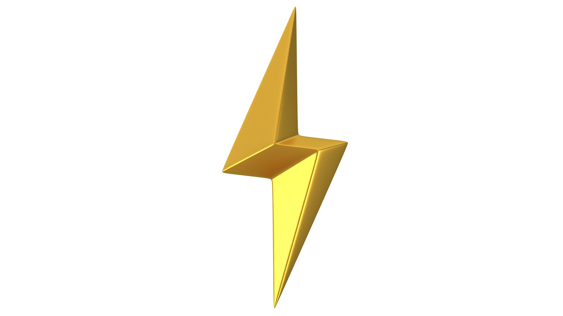 Lightning Symbol 3D Model - TurboSquid 1713561