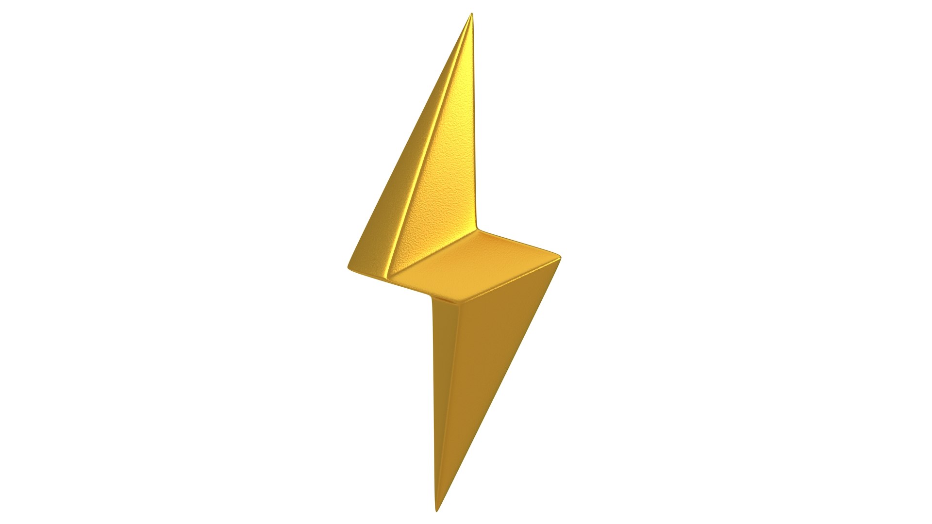 Lightning Symbol 3D Model - TurboSquid 1713561