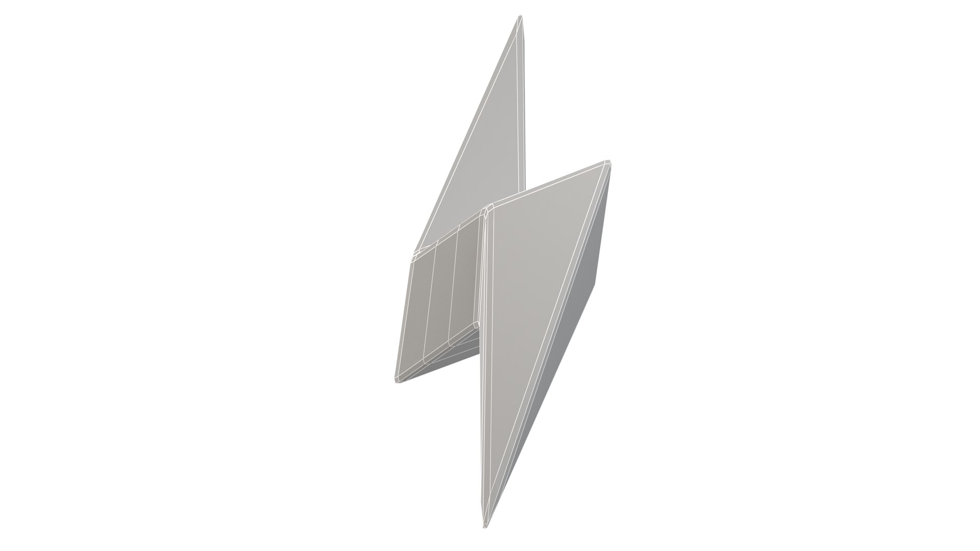 Lightning Symbol 3D Model - TurboSquid 1713561