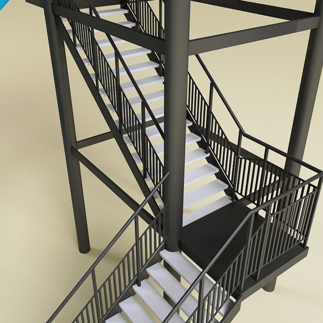 Water Slide V8 3d Model