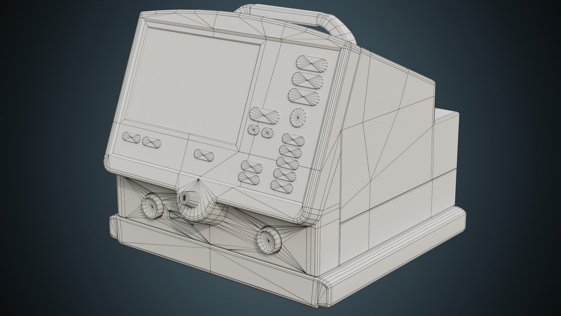 Defibrillator 2 Basic 3D Model - TurboSquid 2040186