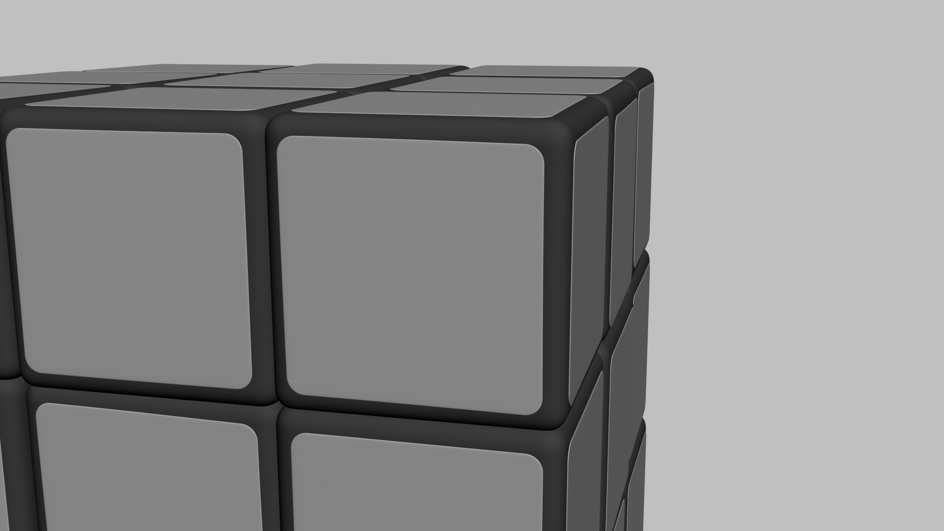 3d realistic rubik s cube