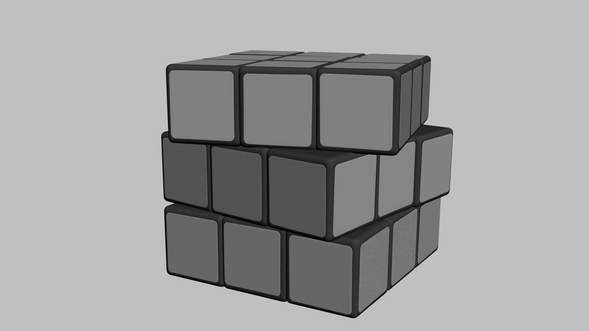 3d realistic rubik s cube