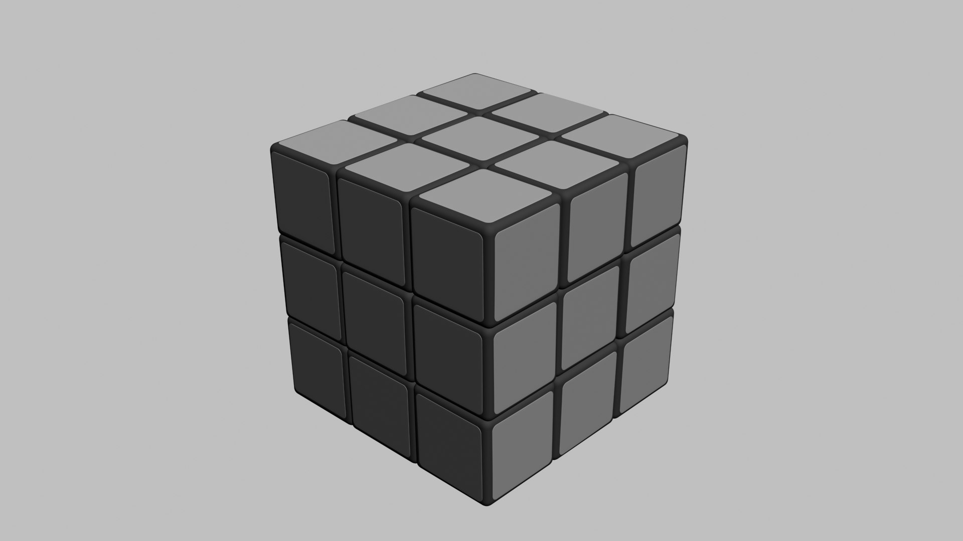 3d realistic rubik s cube