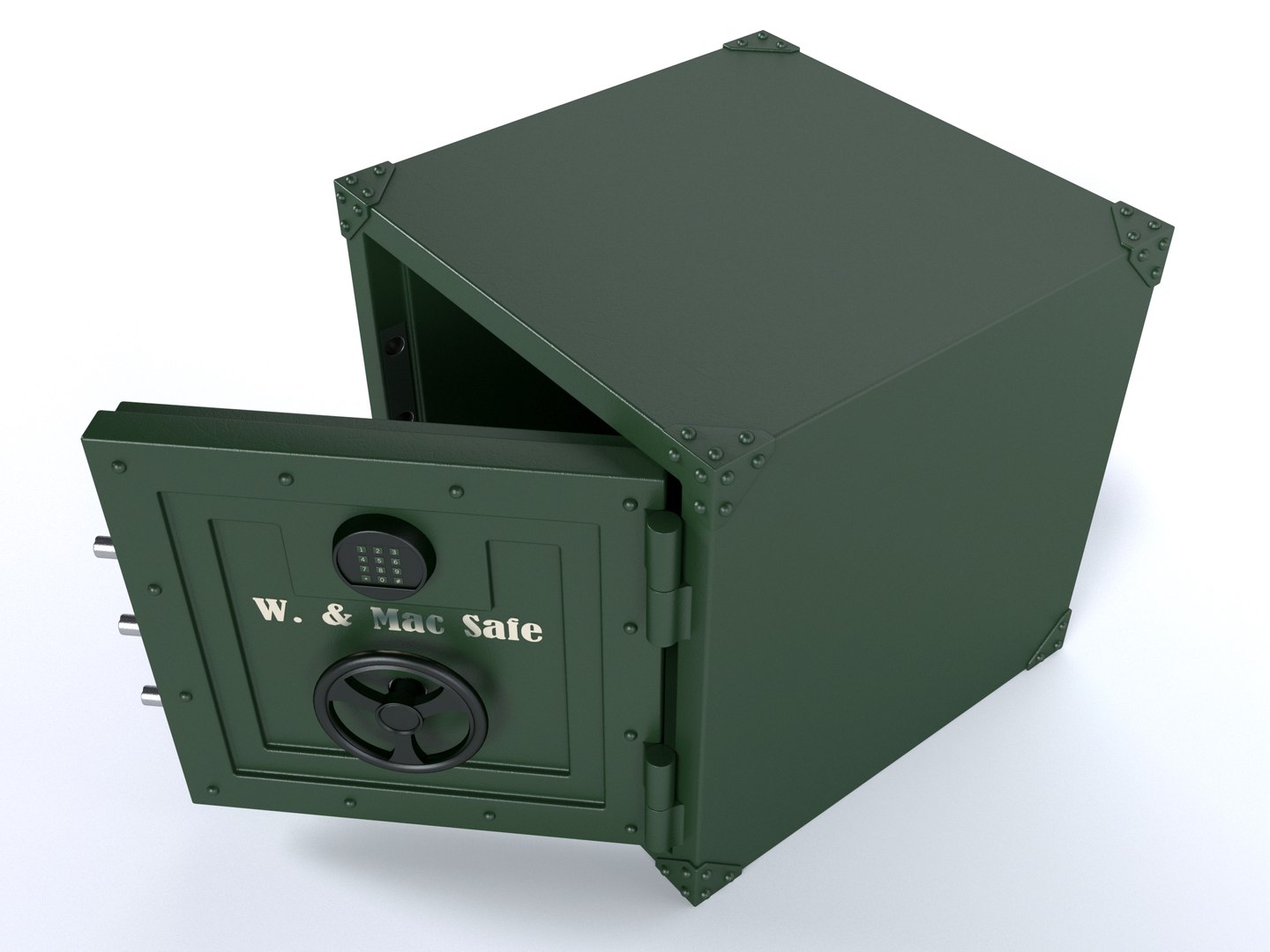 3D Safe Box Model - TurboSquid 2176233