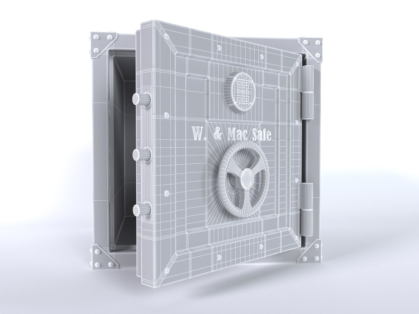 3D Safe Box Model - TurboSquid 2176233