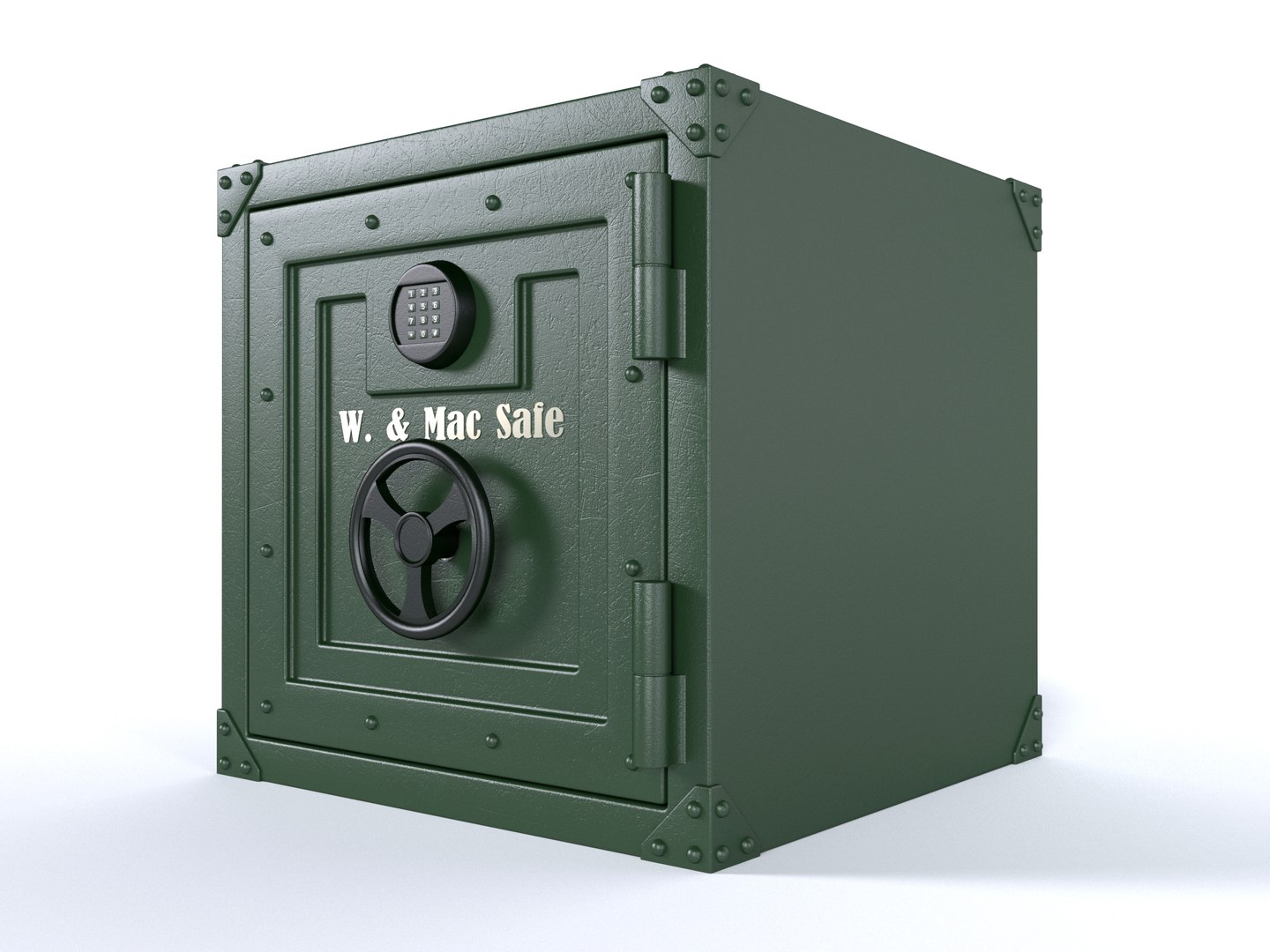 3D Safe Box Model - TurboSquid 2176233