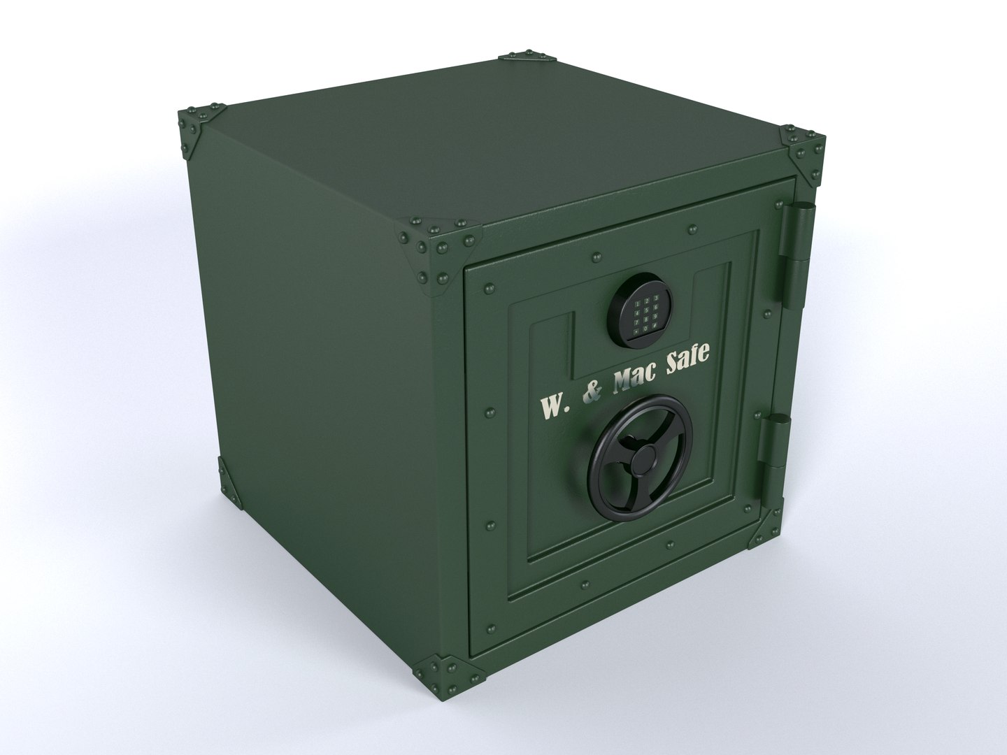 3D Safe Box Model - TurboSquid 2176233