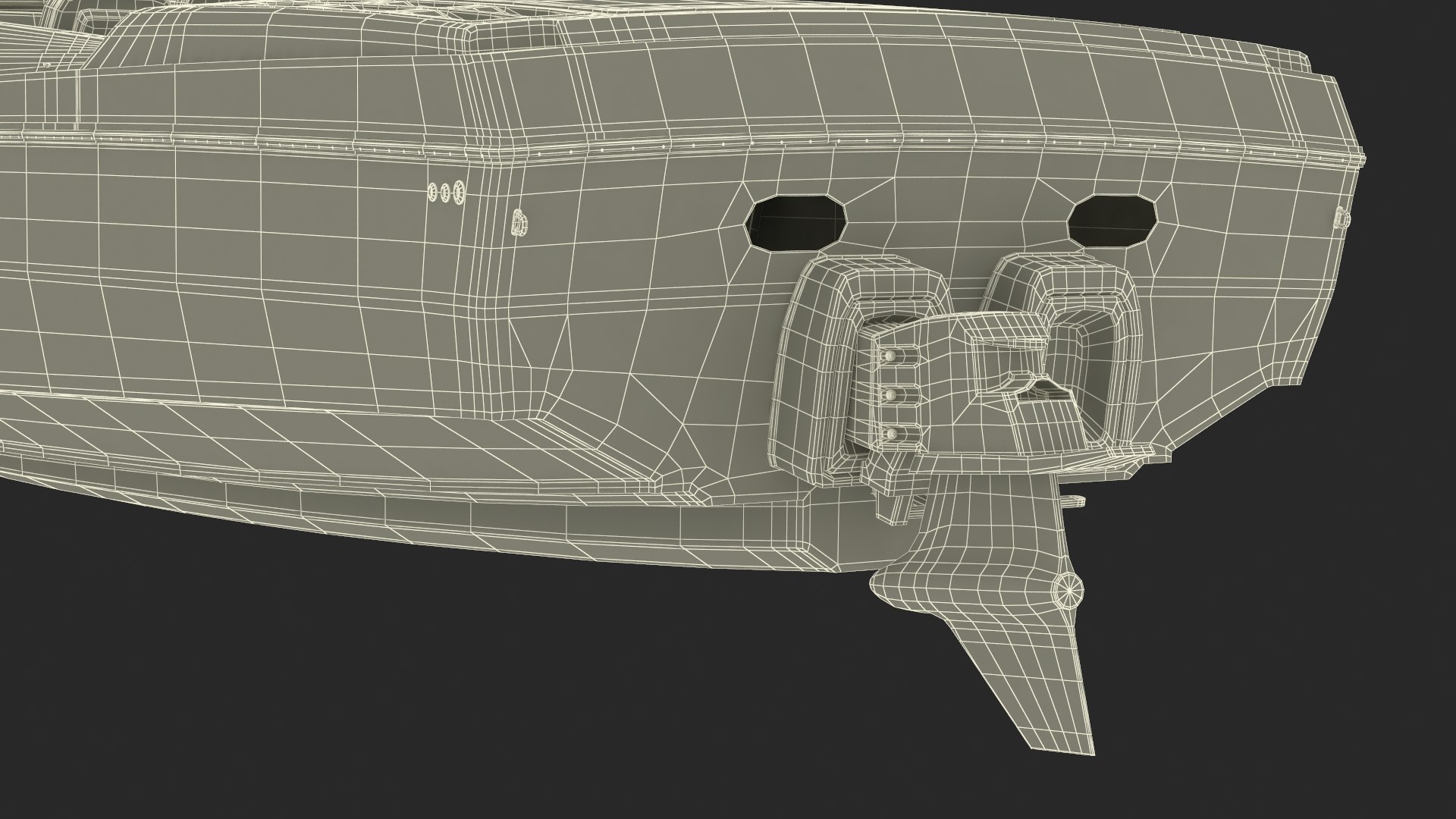 Cigarette Boat 515 Red 3D Model - TurboSquid 2282754