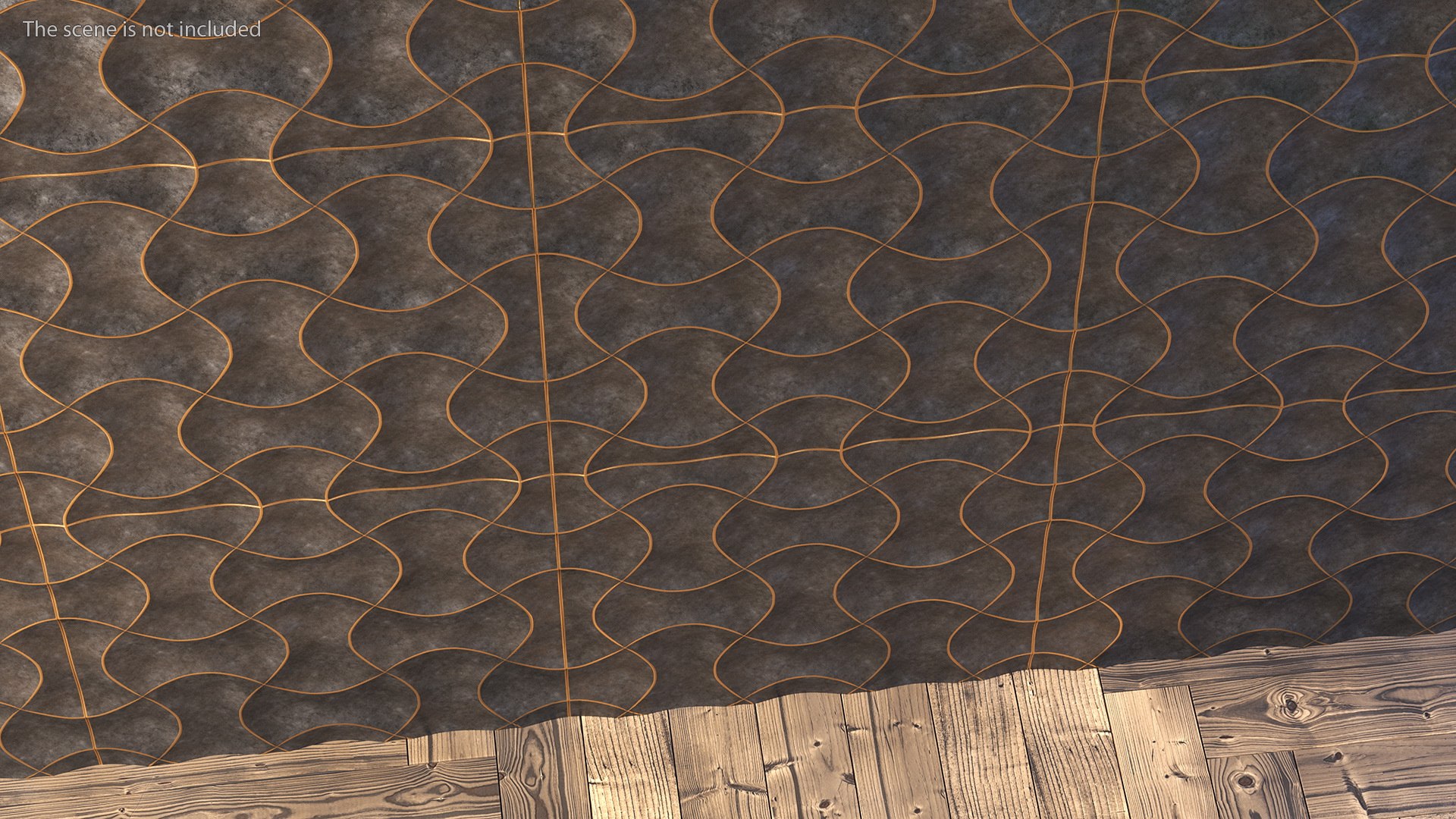 3D 3D Wall Panel Wave Metal - TurboSquid 1907991