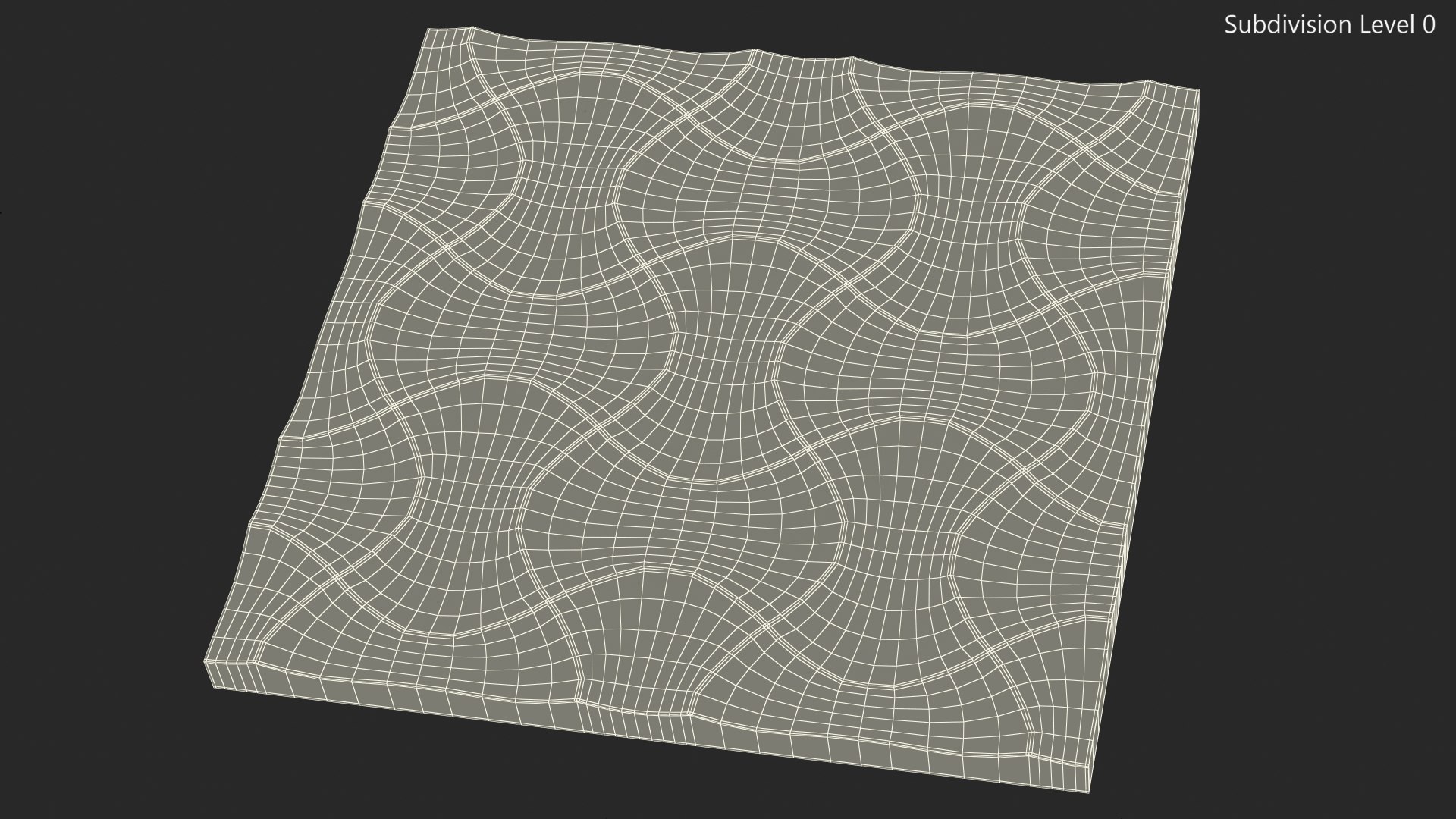 3D 3D Wall Panel Wave Metal - TurboSquid 1907991