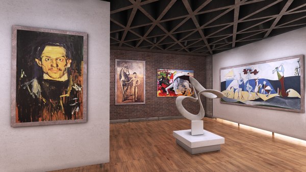 3D Art Gallery Collection 2 - TurboSquid 1805851