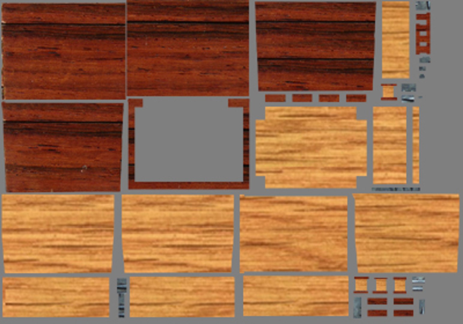 3d Model Wooden Chest