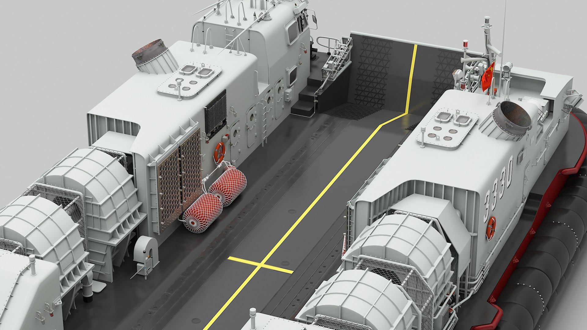 3D Chinese Lcac Landing Craft Model - TurboSquid 1539078