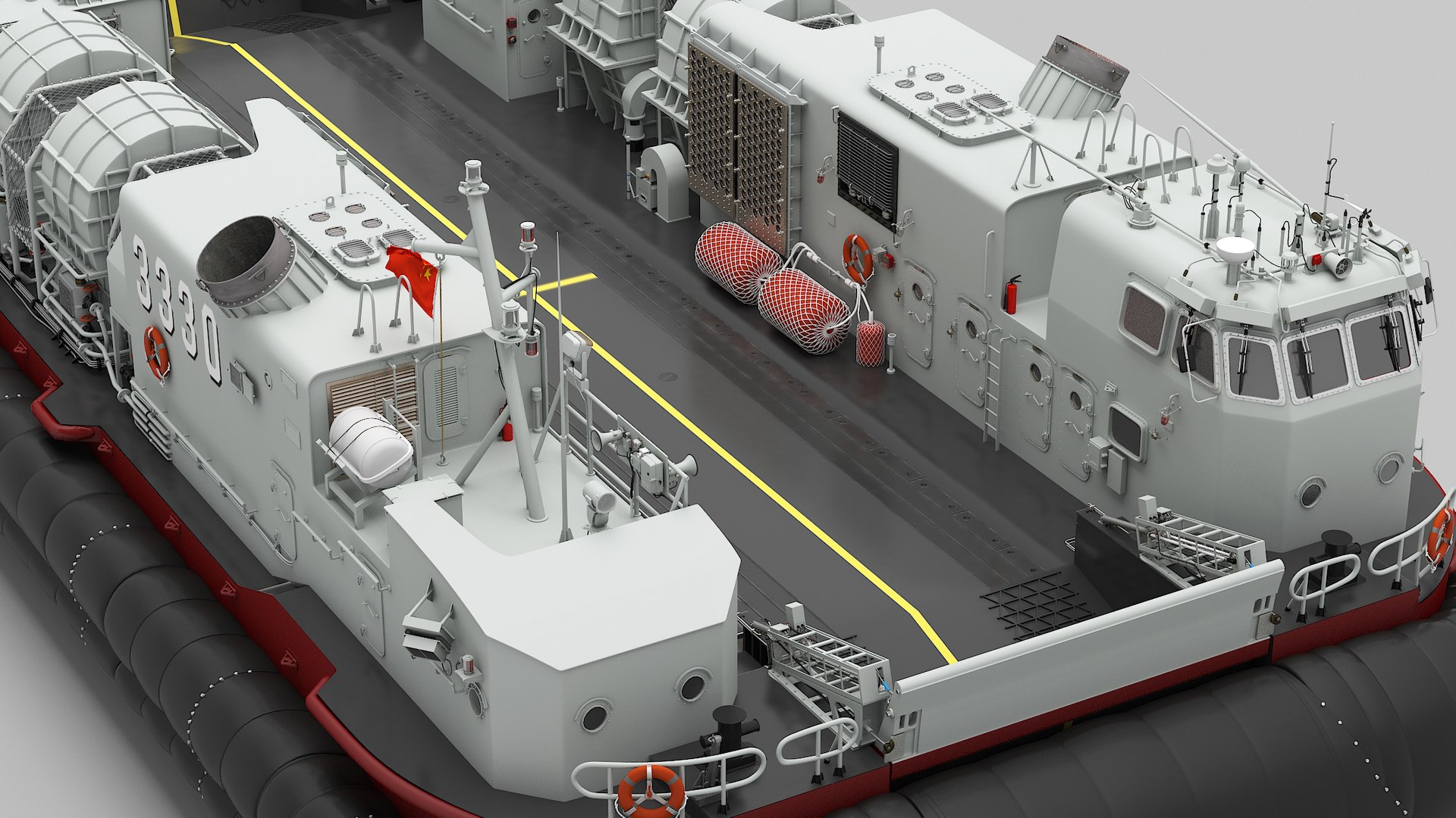 3D Chinese Lcac Landing Craft Model - TurboSquid 1539078