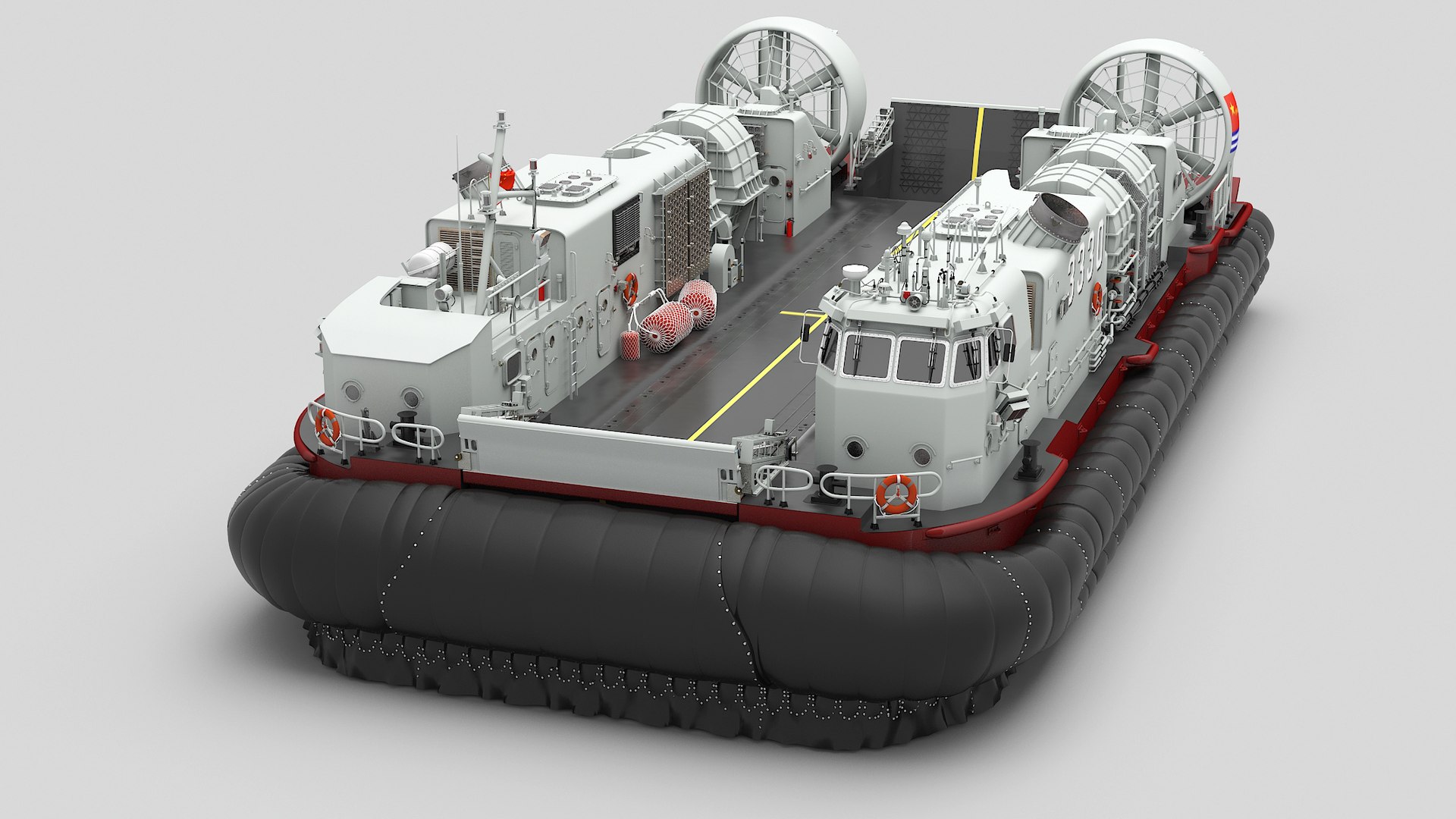 3D Chinese Lcac Landing Craft Model - TurboSquid 1539078