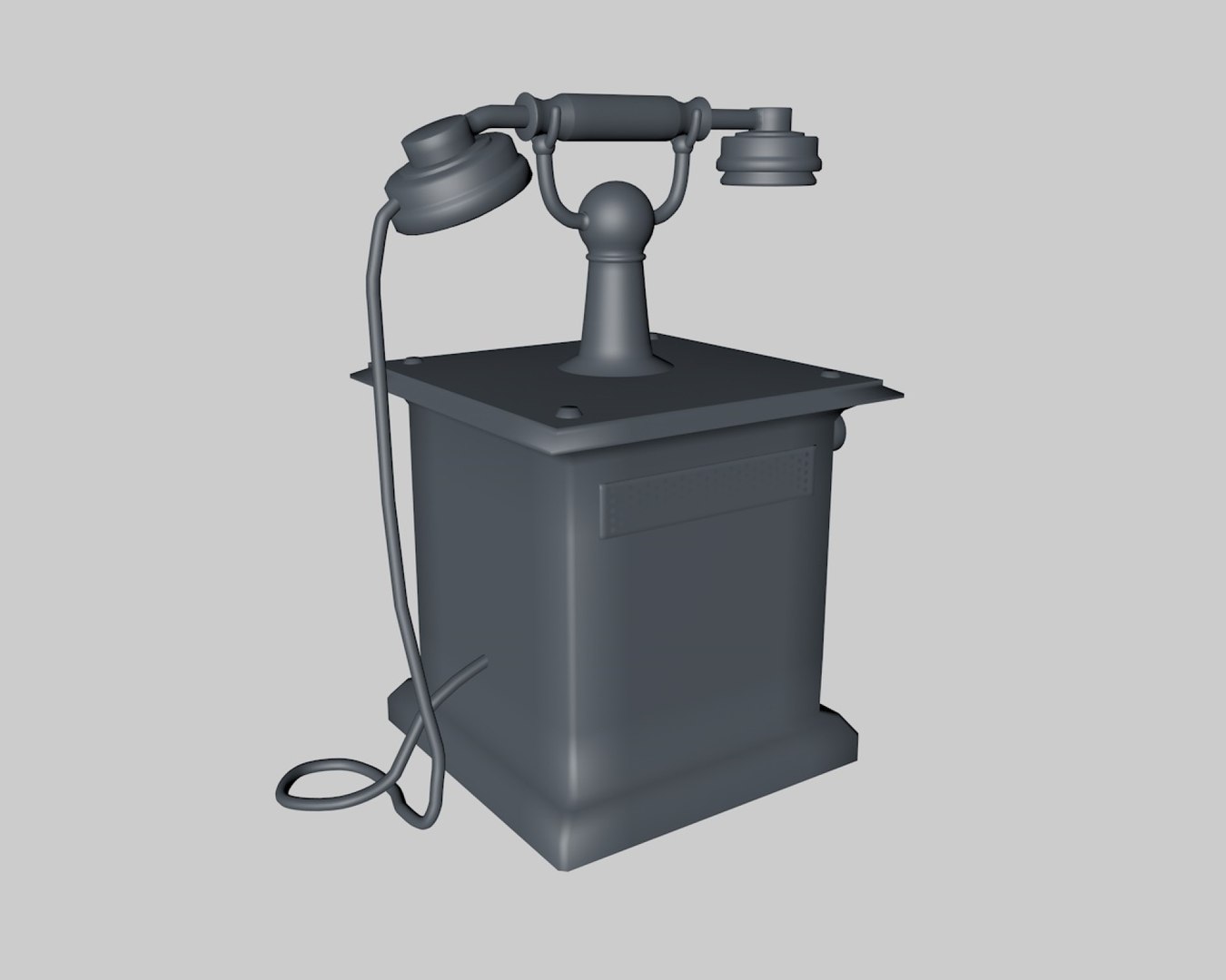 Old Phone 3D Model - TurboSquid 1869739