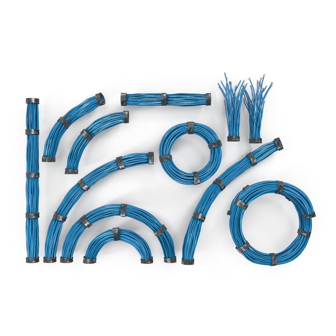 Wires Cables 3D Model - TurboSquid 1680862
