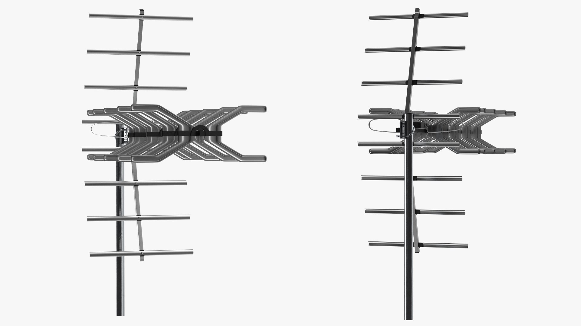 Wideband UHF Digital Aerial 4G Filtered Antenna 3D Model - TurboSquid ...