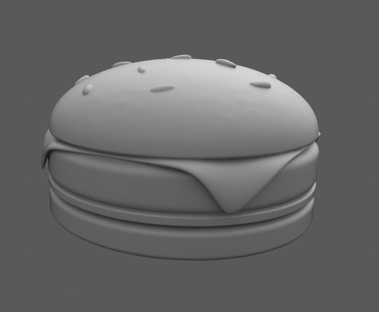 3D Small Burger - TurboSquid 1450490