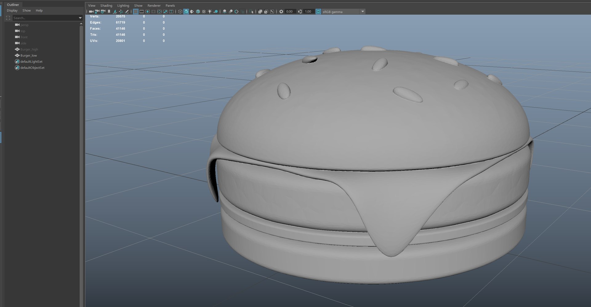 3D Small Burger - TurboSquid 1450490