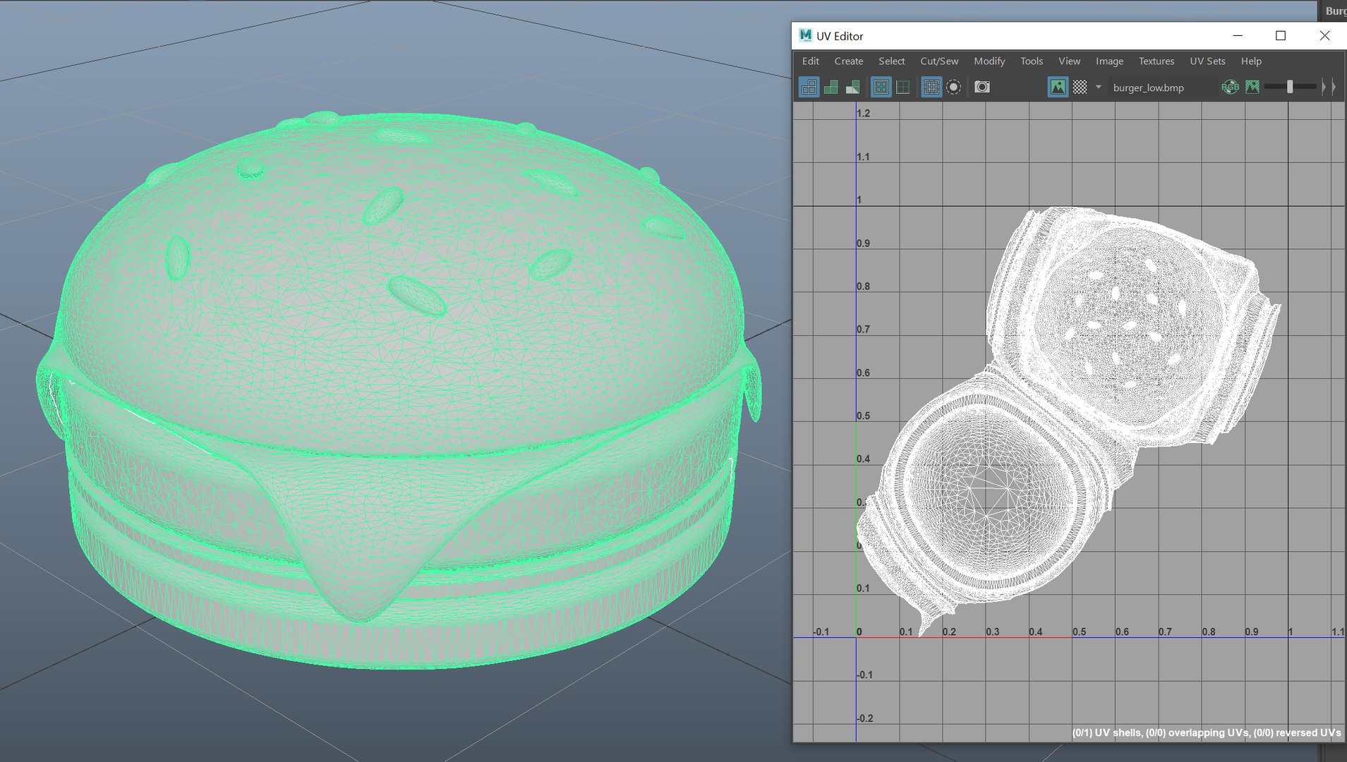 3D Small Burger - TurboSquid 1450490