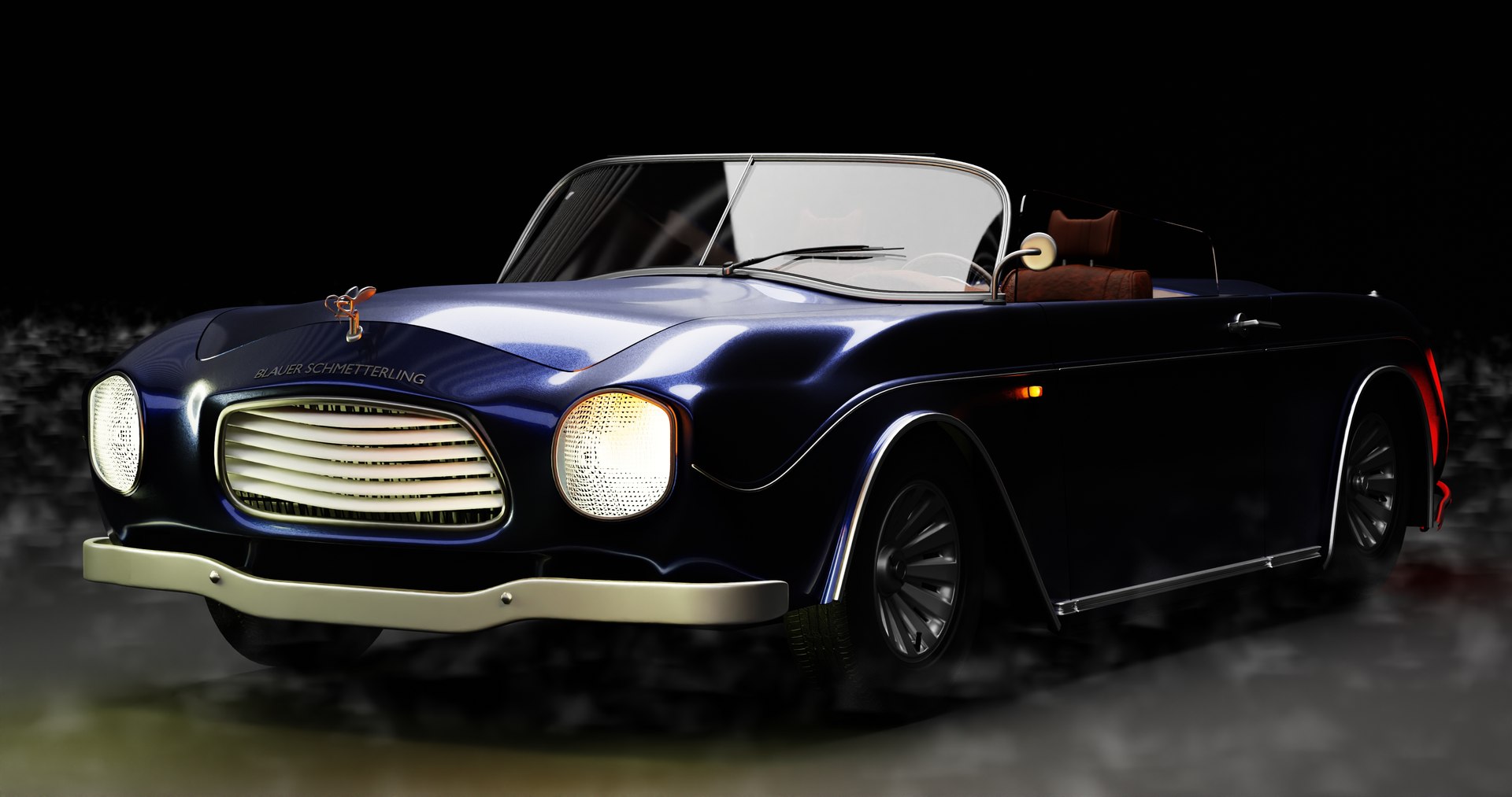 Generic Classic European Convertible 3D model - TurboSquid 1914104
