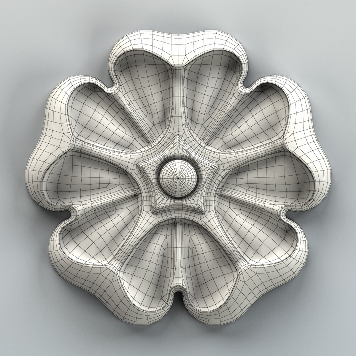 carved rosette max free