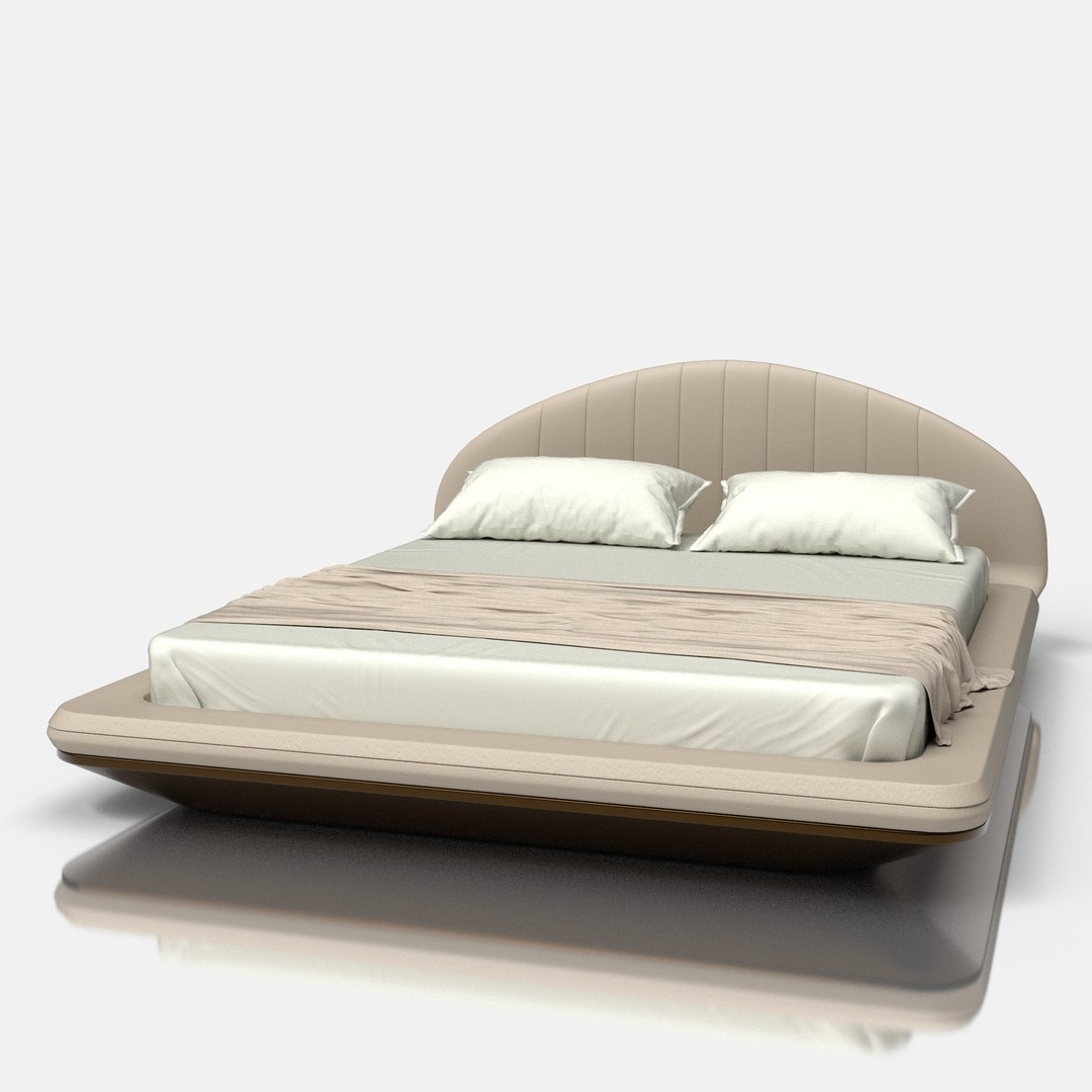Double Bed 3D Model - TurboSquid 2336925
