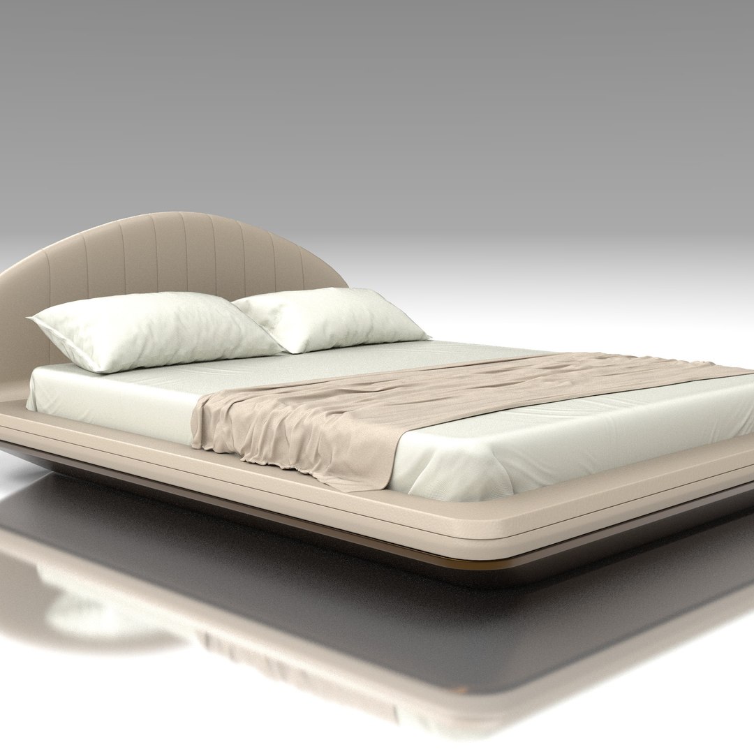 Double Bed 3D Model - TurboSquid 2336925