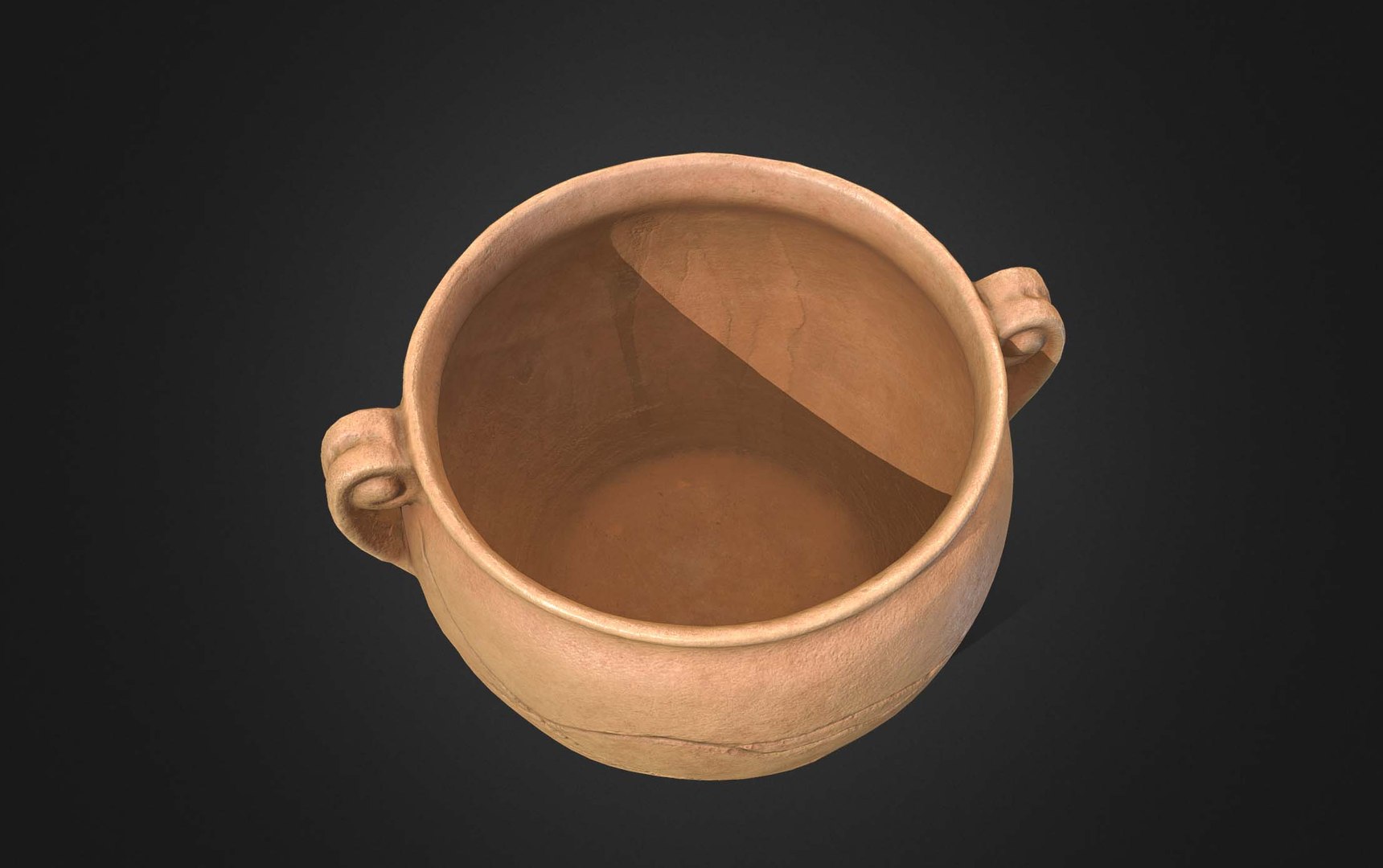 3D Clay Pot 01 - Optimized Scan - TurboSquid 2025665