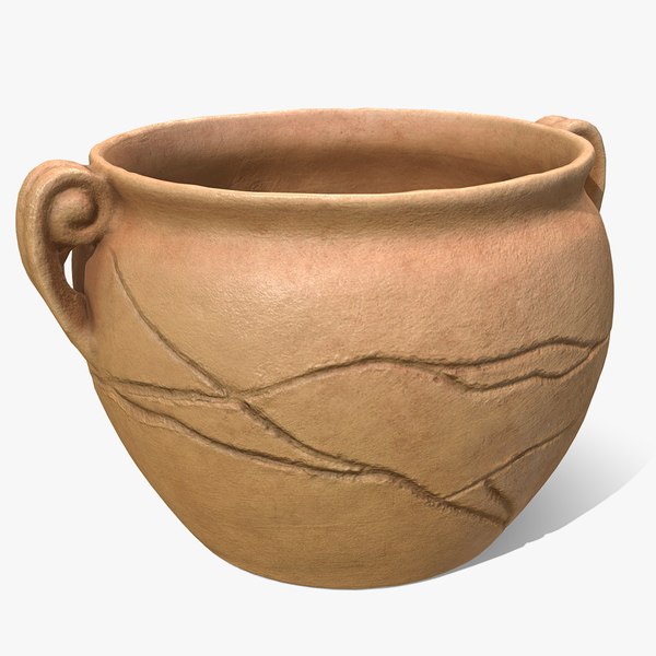 Clay Pot 01 - Optimized Scan 3D 모델 - TurboSquid 2025665