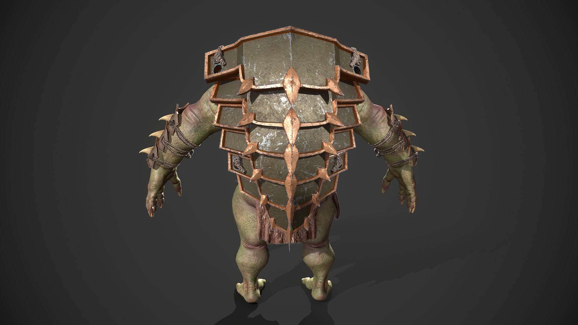 3D Ogre Turtle - TurboSquid 1910873