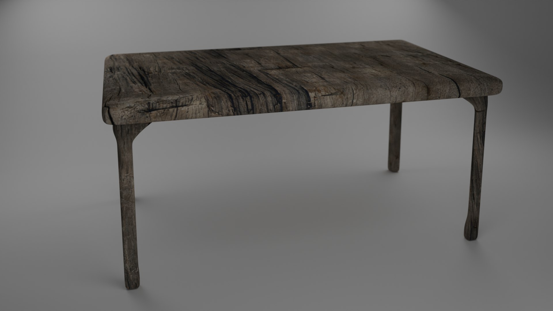 Old Table Model - TurboSquid 2022922