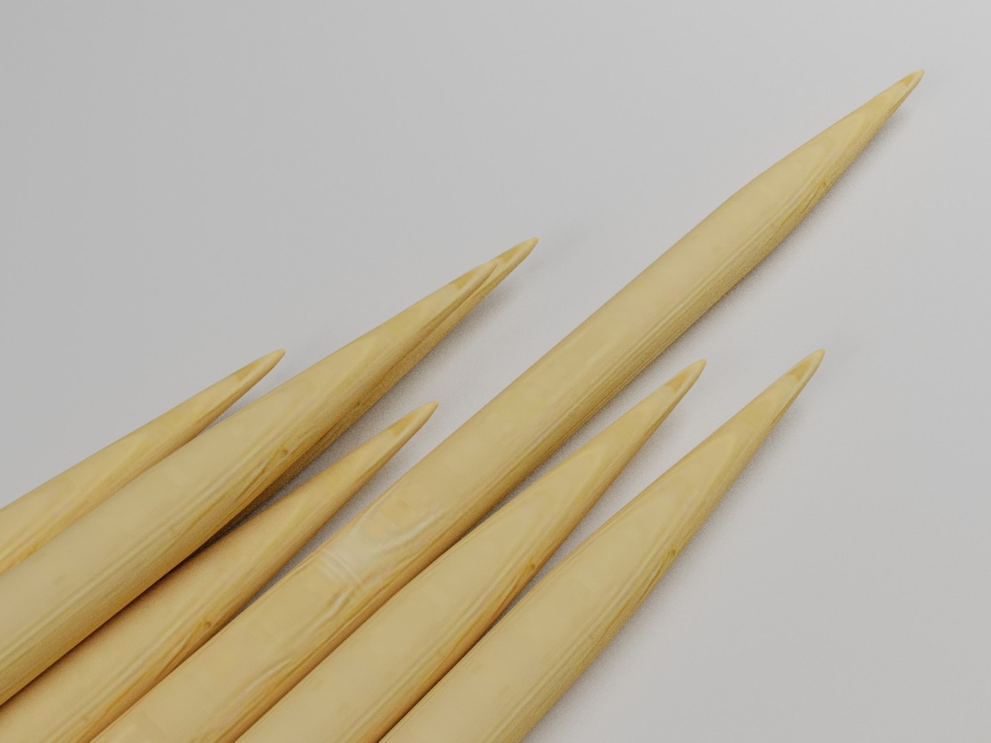 3d Toothpick Tooth Pick Model