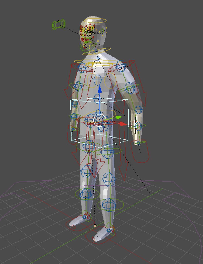 Fully Rigged Human 3D - TurboSquid 1366915
