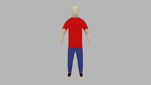 Cartoon Man 3D Models for Download | TurboSquid
