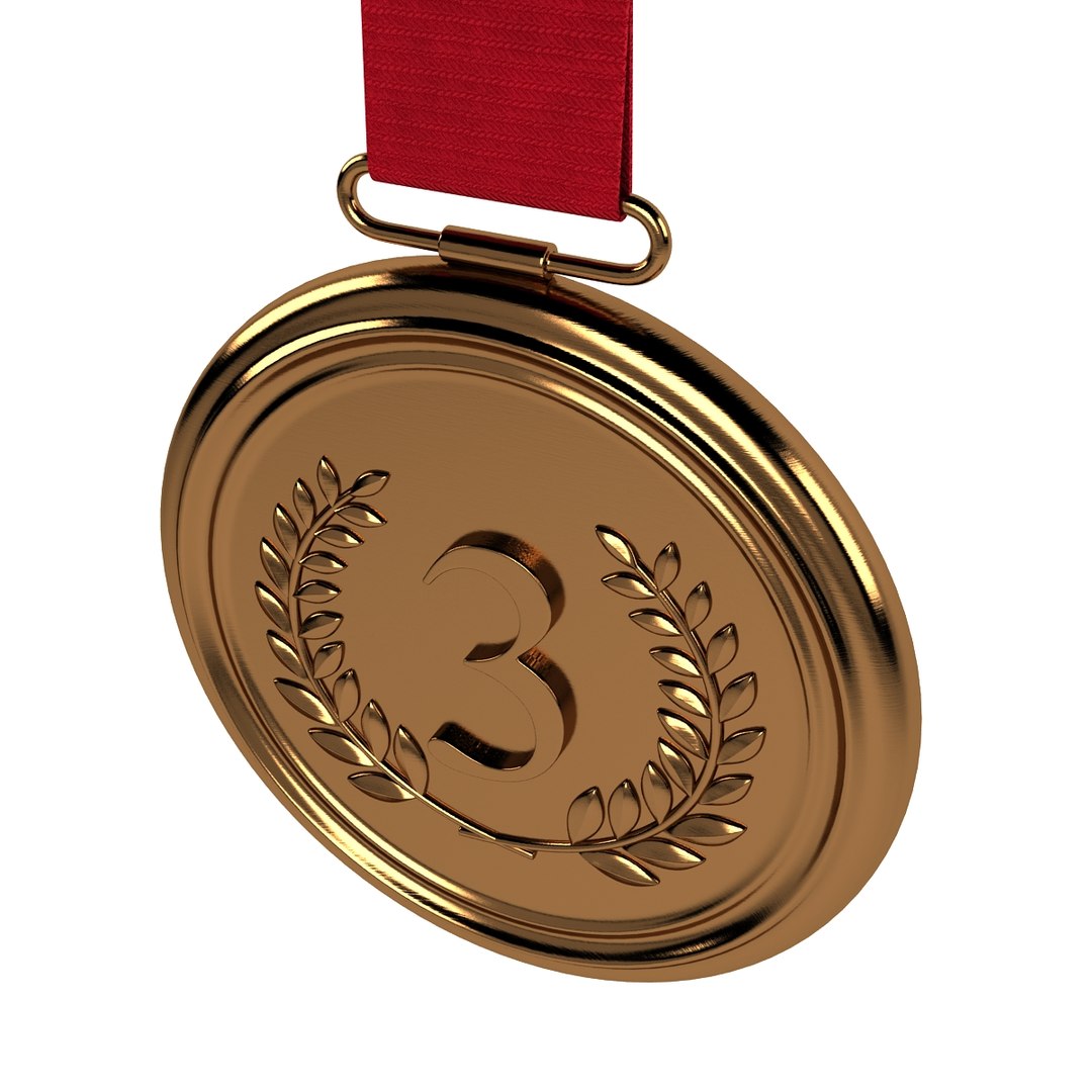 3d Model Bronze Medal