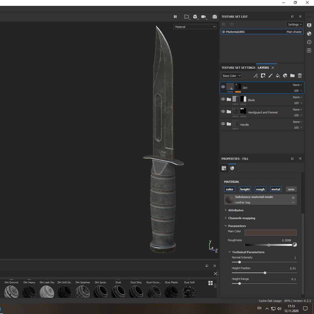 Free 3D Model Knife Unity - TurboSquid 1648244