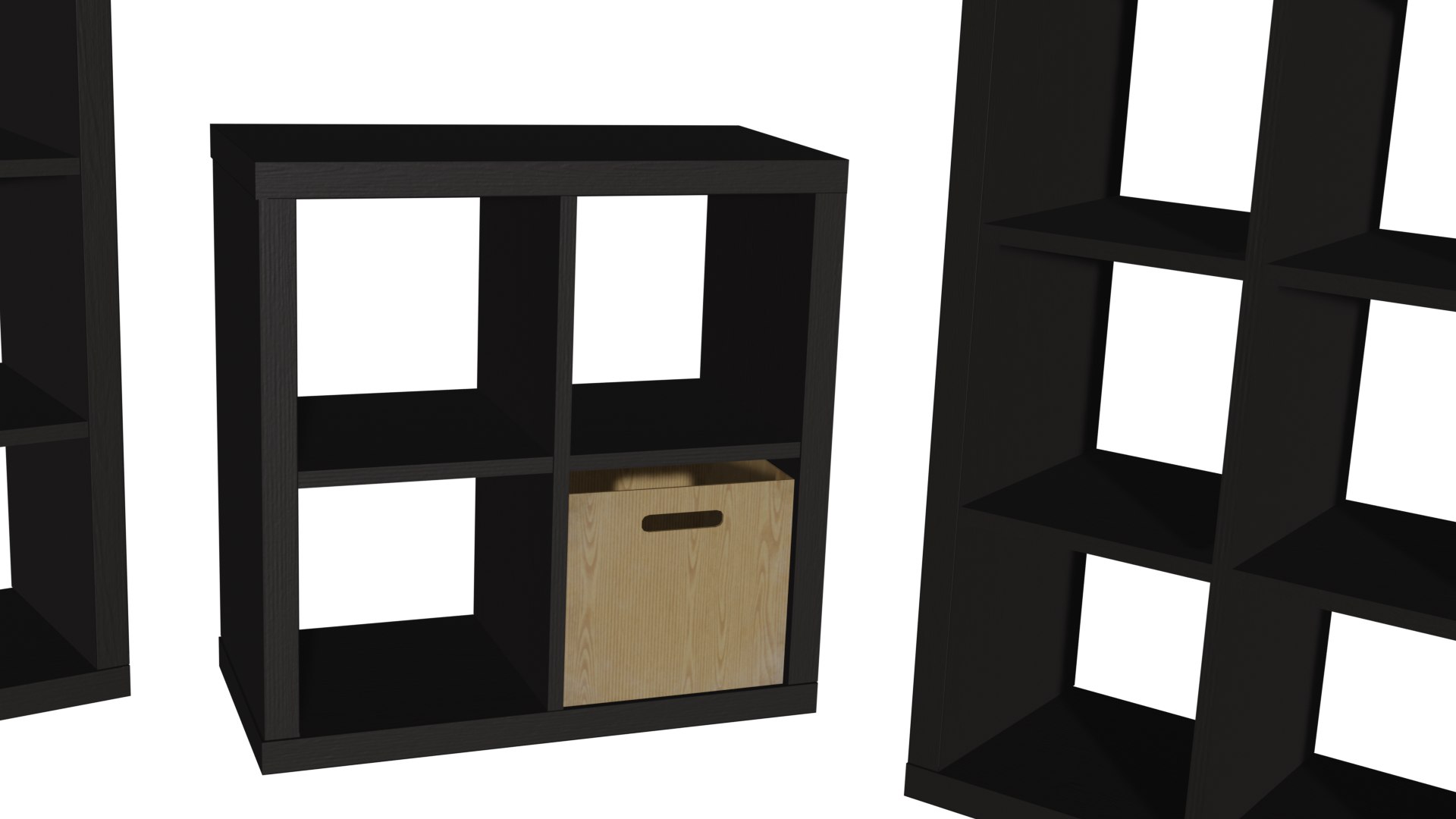 Contemporary Box Shelves 3D model - TurboSquid 1844467