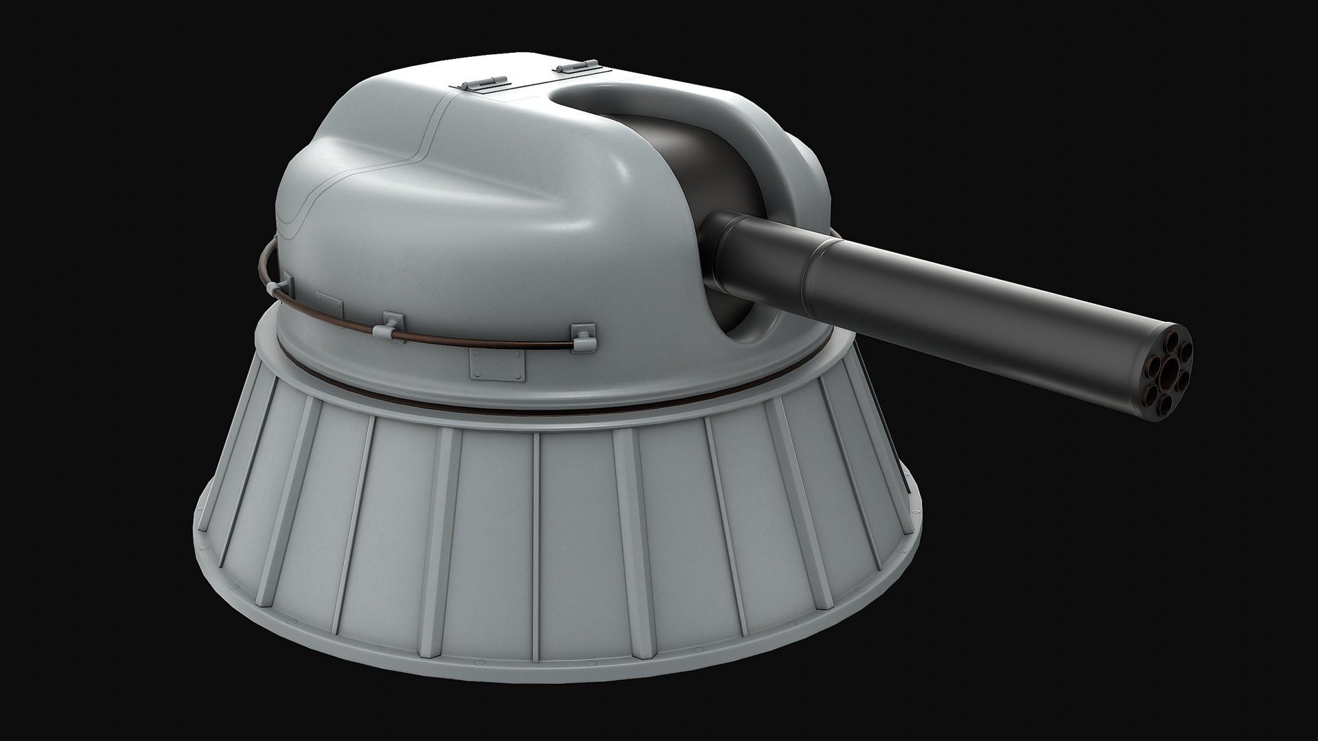 3D Model AK-630 Naval Gun - TurboSquid 2287138