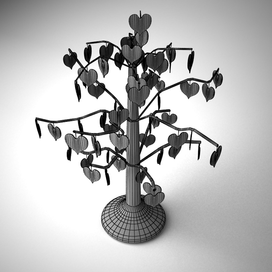 Tree Heart Decoration 3d Max