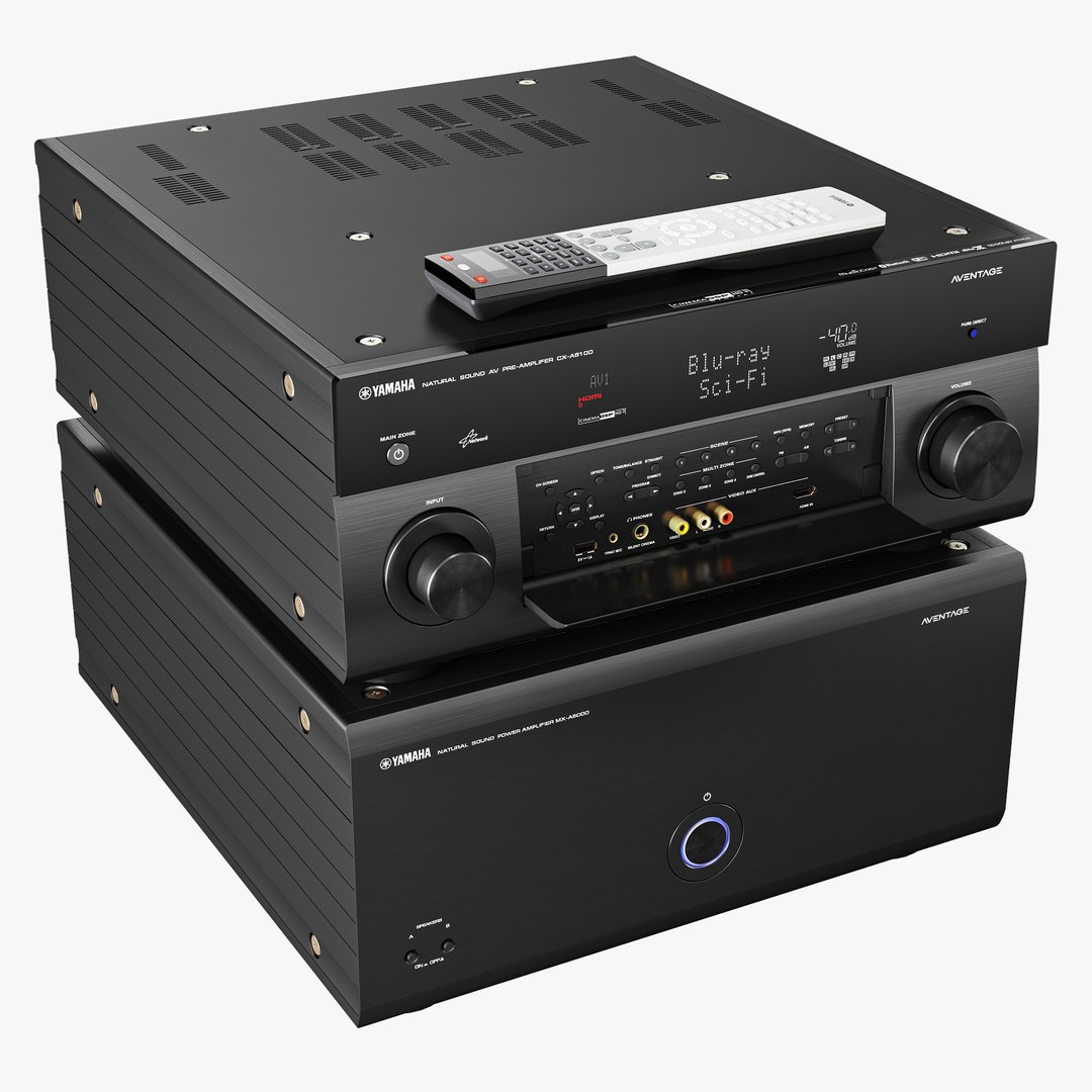 Yamahas Cx-a5100 Mx-a5000 3D Model - TurboSquid 1437052