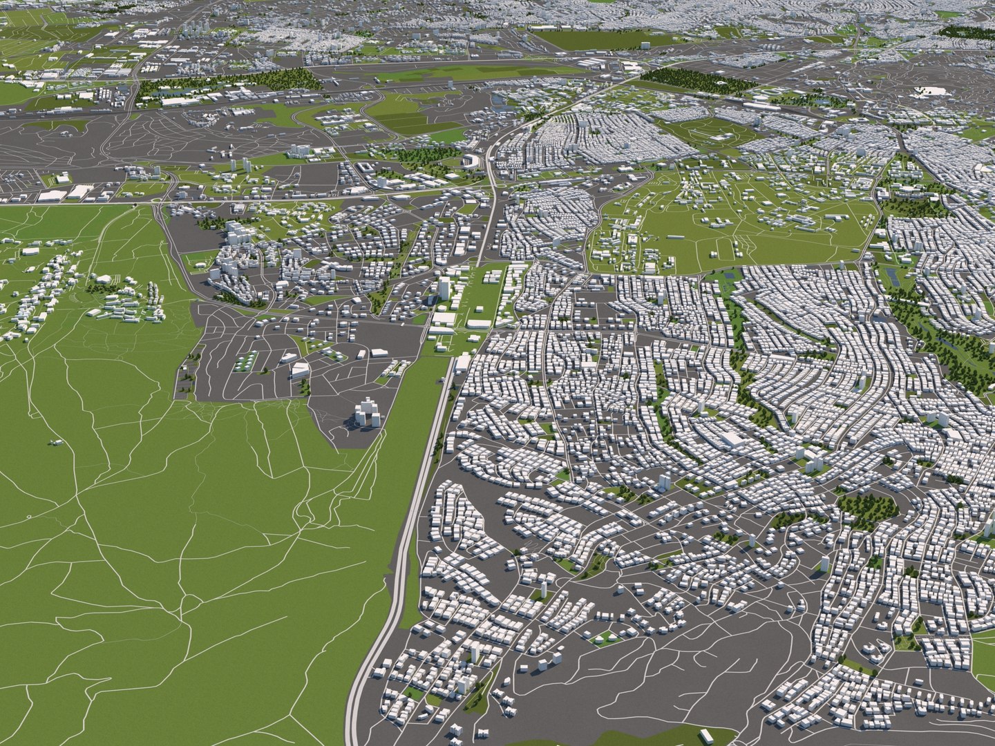 Buildings Houses Maps 3D - TurboSquid 1435862