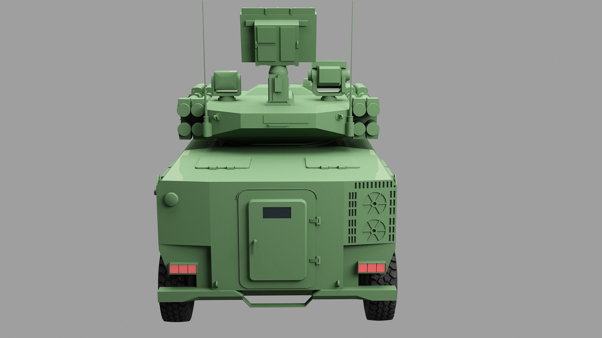 3D Model Type-625E Self Propelled Anti Aircraft System - TurboSquid 2342576